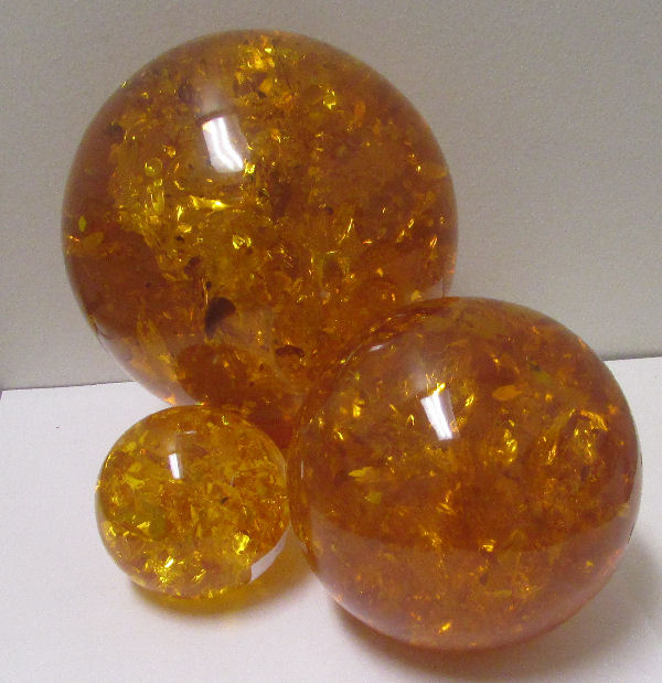 - Amber Spheres, three sizes! #AMSDV