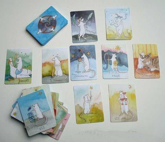 - The TaRat Rat Tarot Deck by Nakisha self published #ATTRat